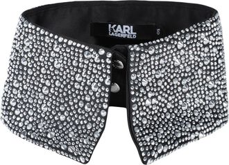 Karl Lagerfeld HUNS PICK SATIN COLLAR