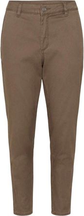 Kaffe Slim-Fit-Hose - - Trousers - Damen - Braun - M