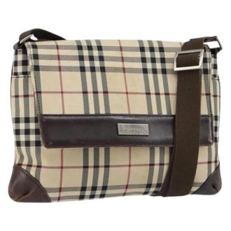 Burberry Sac bandouli&egrave;re vintage Pre-owned - Femme - Pre-owned - Beige - Taille: ONE Size