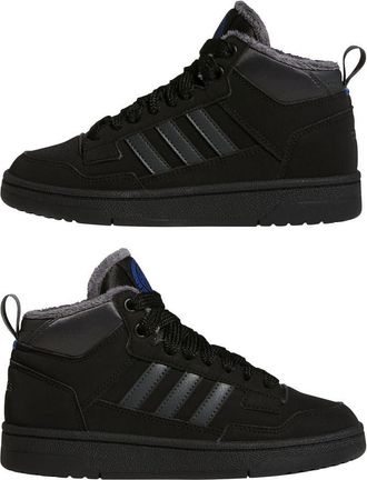 adidas Adidas Unisex Rapid Court Mid Winterized Schuhe, core Black/Grey six/Bright Royal, 43.5 EU