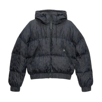 Msgm Nylon Jacquard Jacke - - Jackets - Damen - Schwarzk - S