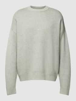 Jack & Jones Strickpullover in Melange-Optik mit &uuml;berschnittenen Schultern