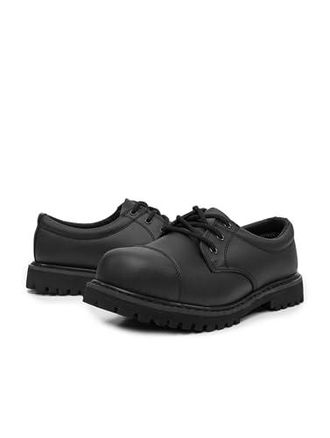 Brandit Phantom 3 trous Homme Chaussures &agrave; lacets noir EU47 Cuir Regular/Coupe standard