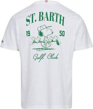 MC2 Saint Barth Tee-shirt droit imprim&eacute; en coton