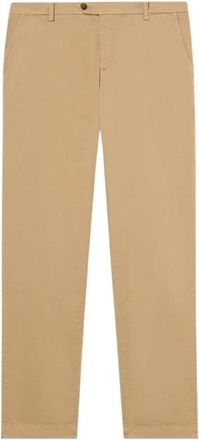 Brooks Brothers Homme, Pantalons, Beige, Taille: W30 Chino en serg&eacute; de coton stretch