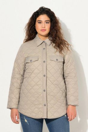 Ulla Popken Steppjacke Stepp-Hemdjacke