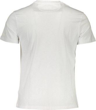 La Martina T-Shirt Elegantes Wei&szlig;es Kurzarmhemd f&uuml;r Herren - Mit
