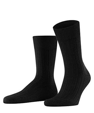 Falke Teppich Im Schuh M So laine unies 1 paire, Chaussettes Homme, Noir Black 3000, 47-48