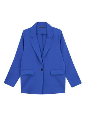 DeFacto Damen Z3913AZ Blazer, ROYAL, 40