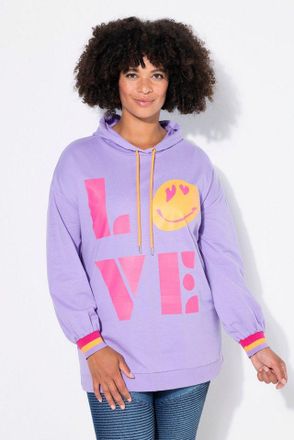 Angel Of Style Sweatshirt Hoodie LOVE SMILEY Motiv Kapuzensweater