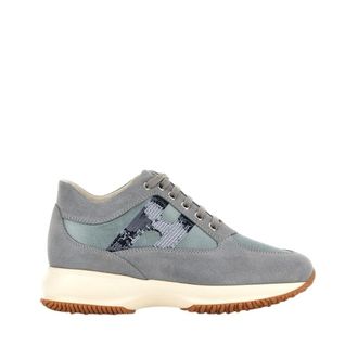 Hogan Femme, Chaussures, Bleu, Taille: 39 EU Interactive H Micropaillettes
