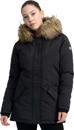 Lonsdale Womens Kimmeridge Jacken, Schwarz, XS