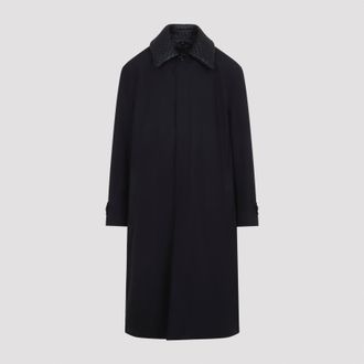 Bottega Veneta Trench en laine technique Bottega Veneta