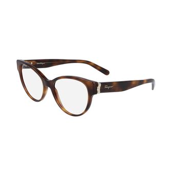 Ferragamo Stylische Brille - - Accessories - Damen - Braun - 53 MM