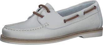 Tamaris Damen Moccassins Leder; Offwhite Leather/weiß; 40 EU