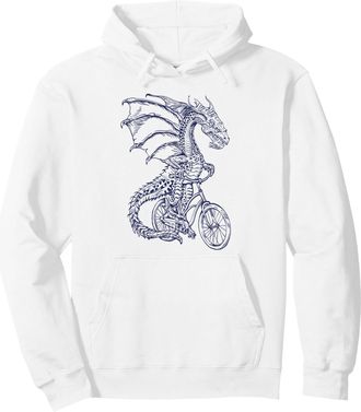 Seembo Dragon Cycling Fahrrad Radfahrer Biker Radfahren Reiten Fahrrad Pullover Hoodie