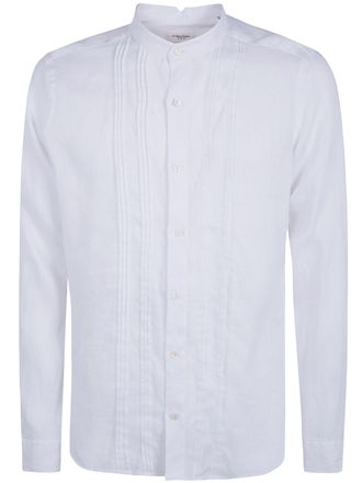 Tintoria Mattei Pleated Linen Shirt
