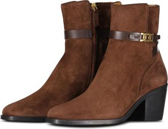 Tod's Tods Low-Top Sneaker - Stiefelette aus Veloursleder - Gr. 37 (EU) - in Braun - f&uuml;r Damen