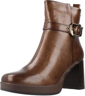 Carmela Damen 162533 Stiefeletten mit Absatz, Taupe, 36 EU