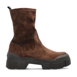 Vic Mati&eacute; Roccia-Stretch Ankle Boot - - Shoes - Damen - Braun - 38 EU