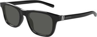 Gucci Stilvolle Sonnenbrille mit schwarzem Rahmen - - Accessories - unisex - Schwarzk - 53 MM