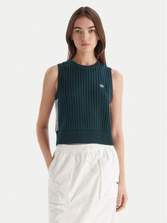 adidas Top adicolor JW4993 Gr&uuml;n Regular Fit