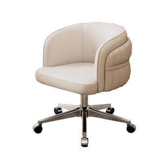 Generic B&uuml;rostuhl, Schminkstuhl, H&ouml;henverstellbar Um 10 cm Und Um 360&deg; Drehbarer Sitz, Kann 150 Kg Tragen, Geeignet for Das Heimb&uuml;ro(Color2)