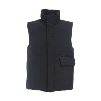 Aspesi Technical Twill Gilet Wasserdichte Jacke - - Jackets - Herren - Schwarzk - M