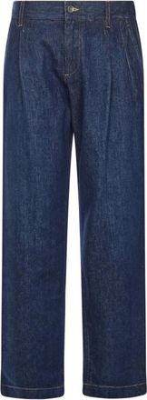 Dolce & Gabbana Homme, Jeans, Bleu, Taille: S Jean en Denim de Coton Multicolore