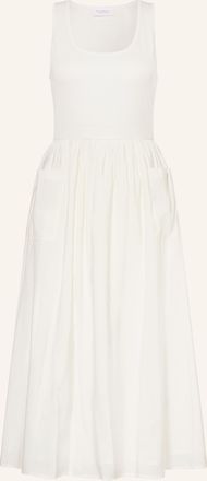 Rich & Royal Kleid Im Materialmix weiss