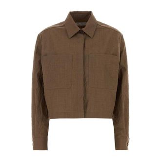 Max Mara Ricordo Jacke - - Jackets - Damen - Braun - S