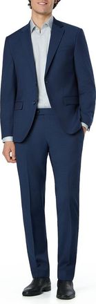 Daniel Hechter Herren Anzug blau meliert