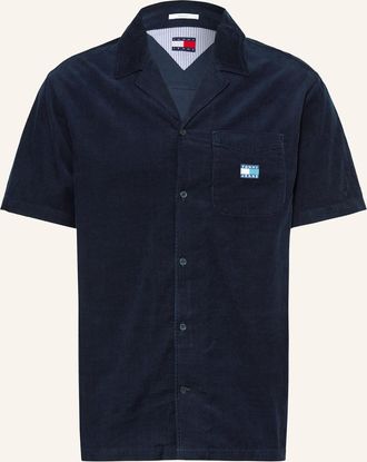 Tommy Jeans Cordhemd Comfort Fit blau