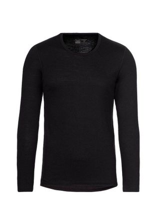 Trigema Longsleeve TRIGEMA Sportshirt aus Merinowolle (1-tlg)
