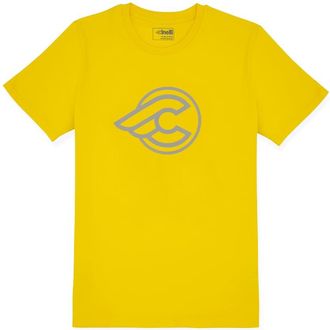 CINELLI Unisex Reflective T-Shirt, gelb, XL