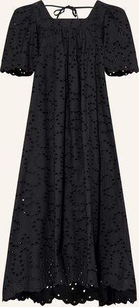 Suncoo Kleid Cyriel Aus Lochspitze schwarz