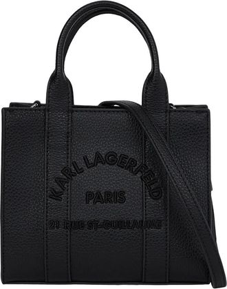 Karl Lagerfeld Shopper - Rue St-Guillaume Mini-Tote-Bag Handtasche - Gr. unisize - in Schwarz - f&uuml;r Damen