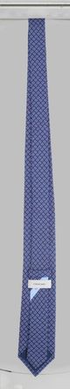 Ferragamo Silk Jacquard Necktie - Blue