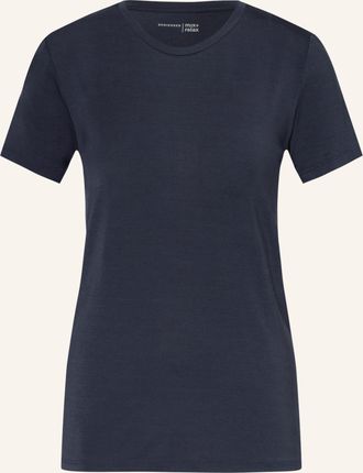 Schiesser Schlafshirt Mix+Relax blau