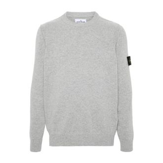 Stone Island Stylischer Pullover Sweater - - Knitwear - Herren - Grau - M