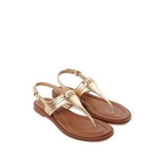 Michael Kors Sandales plates en cuir