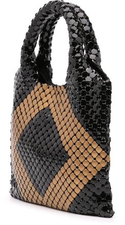 Bottega Veneta Crossbody Bags - Brass Beaded Handbag - Gr. unisize - in Schwarz - f&uuml;r Damen