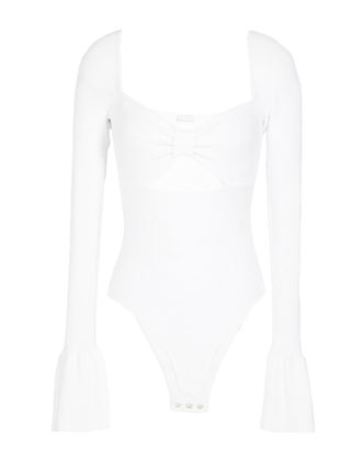 8 by YOOX RIBBED-KNIT LONG-SLEEVE BODYSUIT