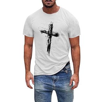 Generic Sweat-shirt &agrave; manches courtes pour hommes : t-shirt avec impression 3D T-shirt &agrave; col rond T-shirt de sport l&eacute;ger T-shirt de course respirant T-shirts 