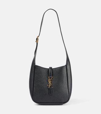 Saint Laurent Schultertasche Le 5 &agrave; 7 Supple Mini aus Leder