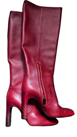 Bottega Veneta Rose- Poppy Skyatos Boots Size 38