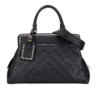 Louis Vuitton Sac &agrave; main en toile Pre-owned - Femme - Pre-owned - Noir - Taille: ONE Size
