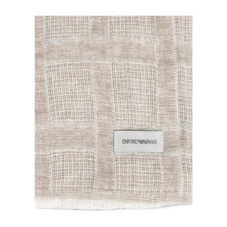 Emporio Armani Femme, Accessoires, Beige, Taille: ONE Size Winter Scarves