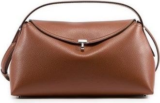 Toteme Sac &agrave; main &agrave; bandouli&egrave;re amovible et r&eacute;glable en cuir