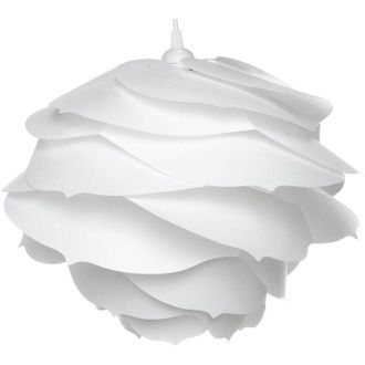 Beliani Beliani - H&auml;ngeleuchte Wei&szlig; Blumenform Rose Kinderzimmer Beleuchtung Modernes Design